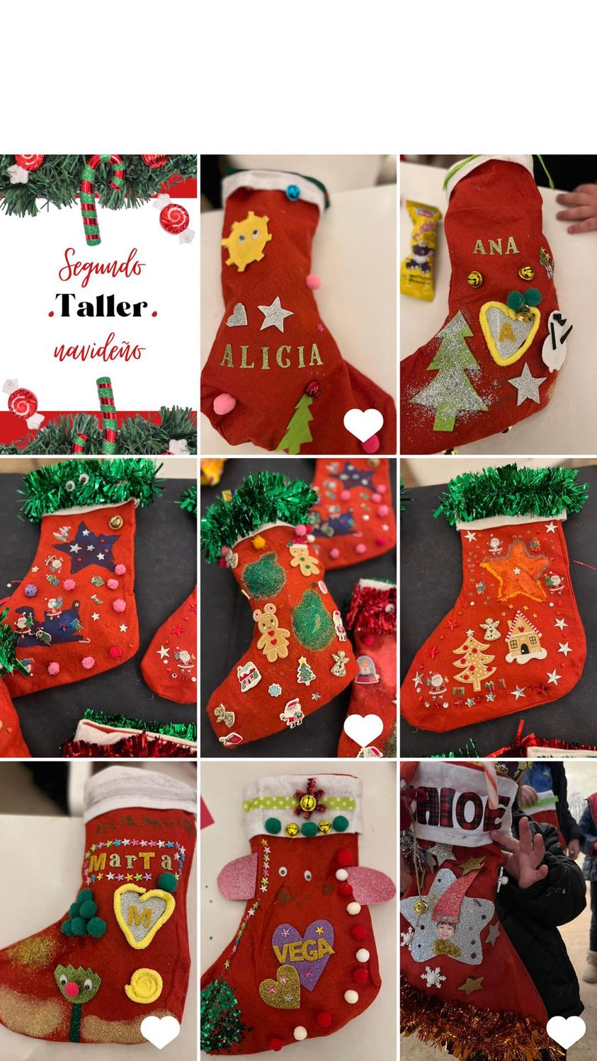 Segundo taller navideño: decora tu calcetín navideño - Casino de Novelda